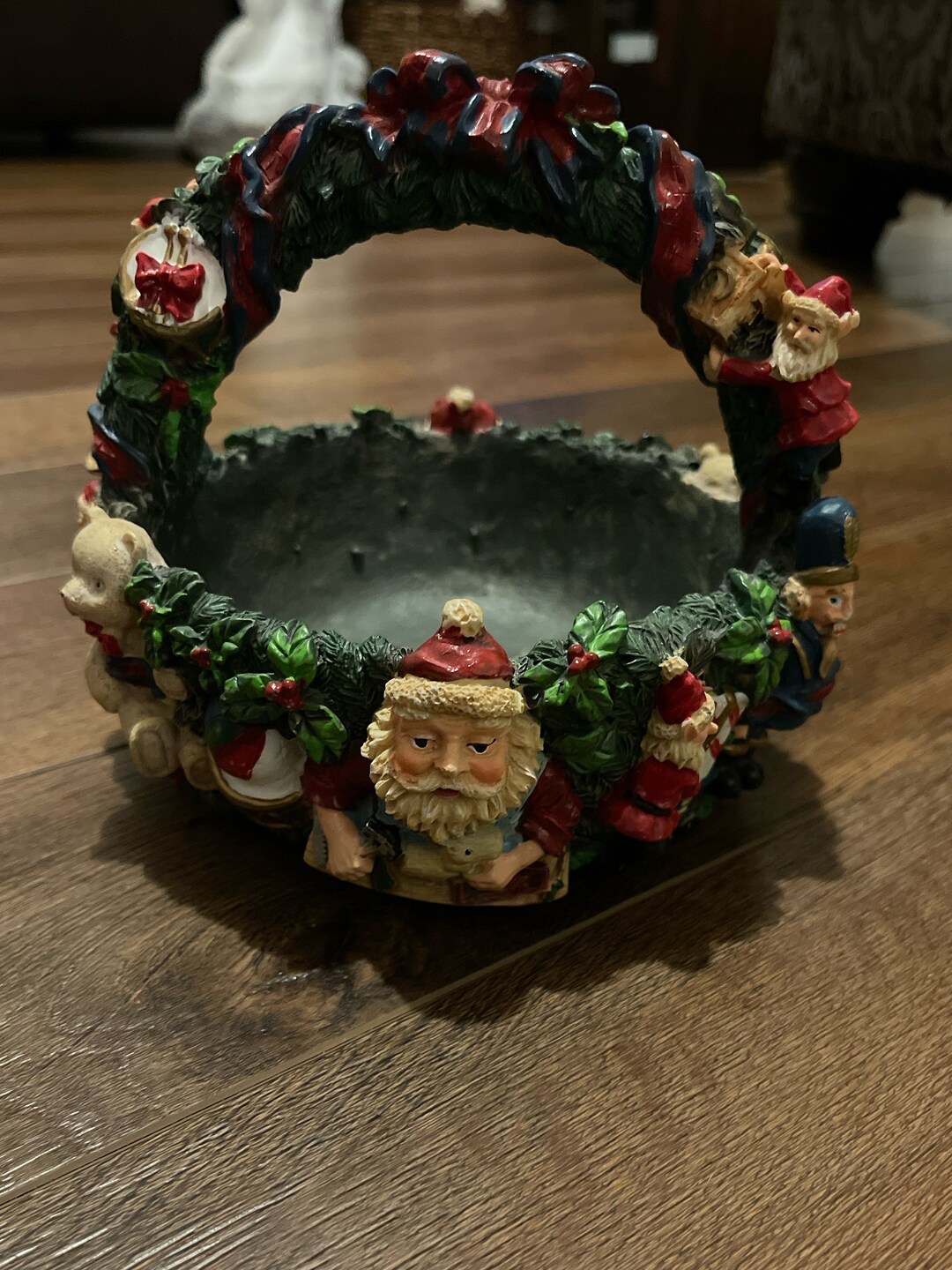 Christmas Santa Basket - Etsy