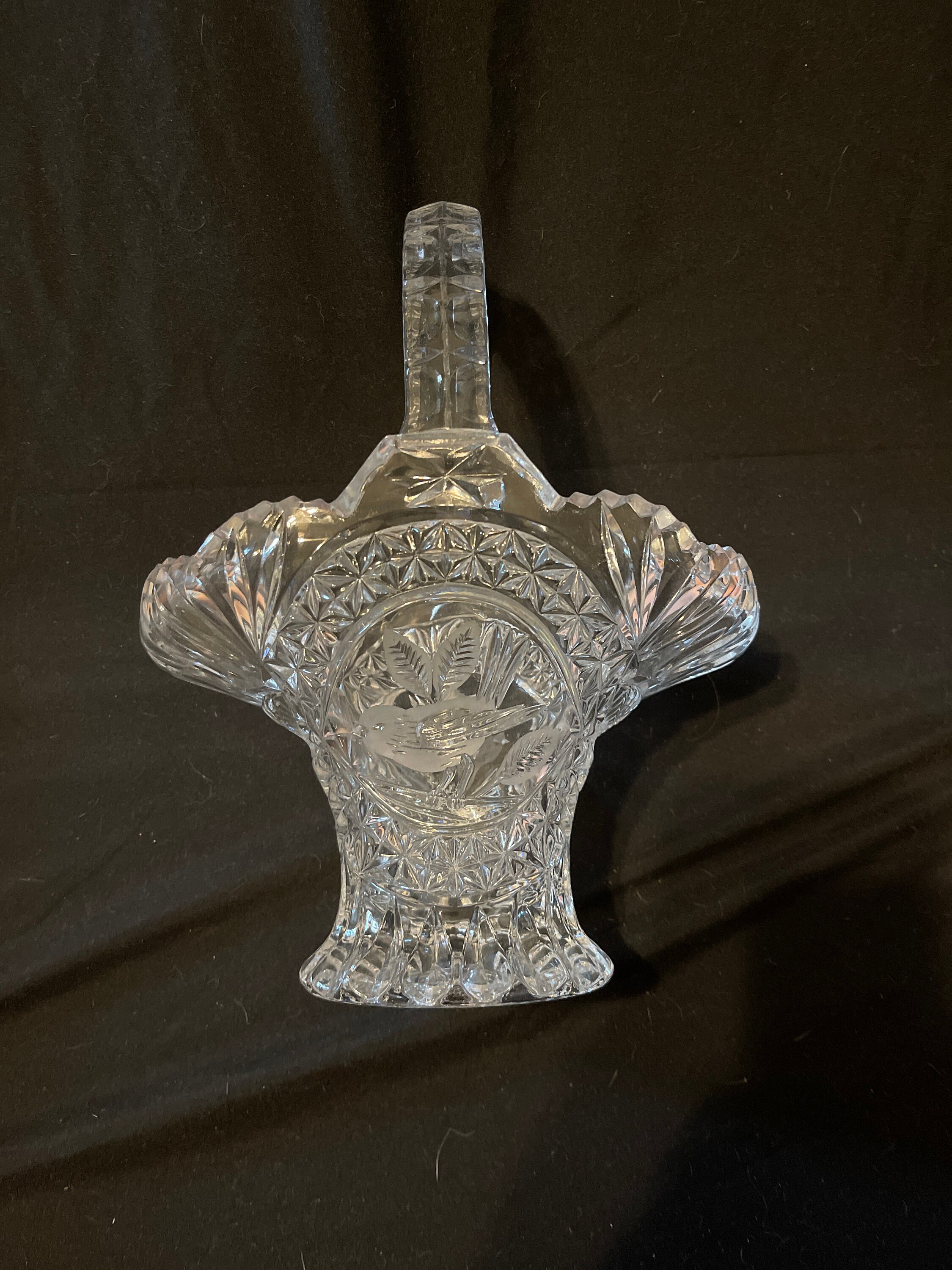 Hofbauer Byrds Crystal Basket - Etsy