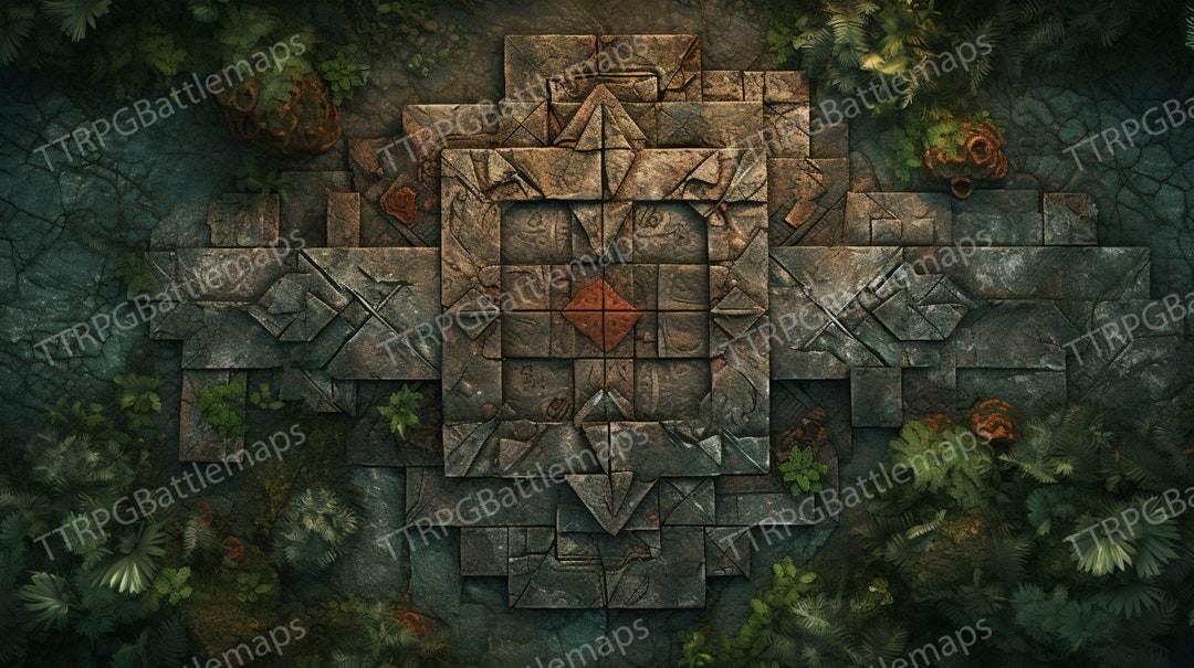 Aztec Flooring in Jungle - Etsy