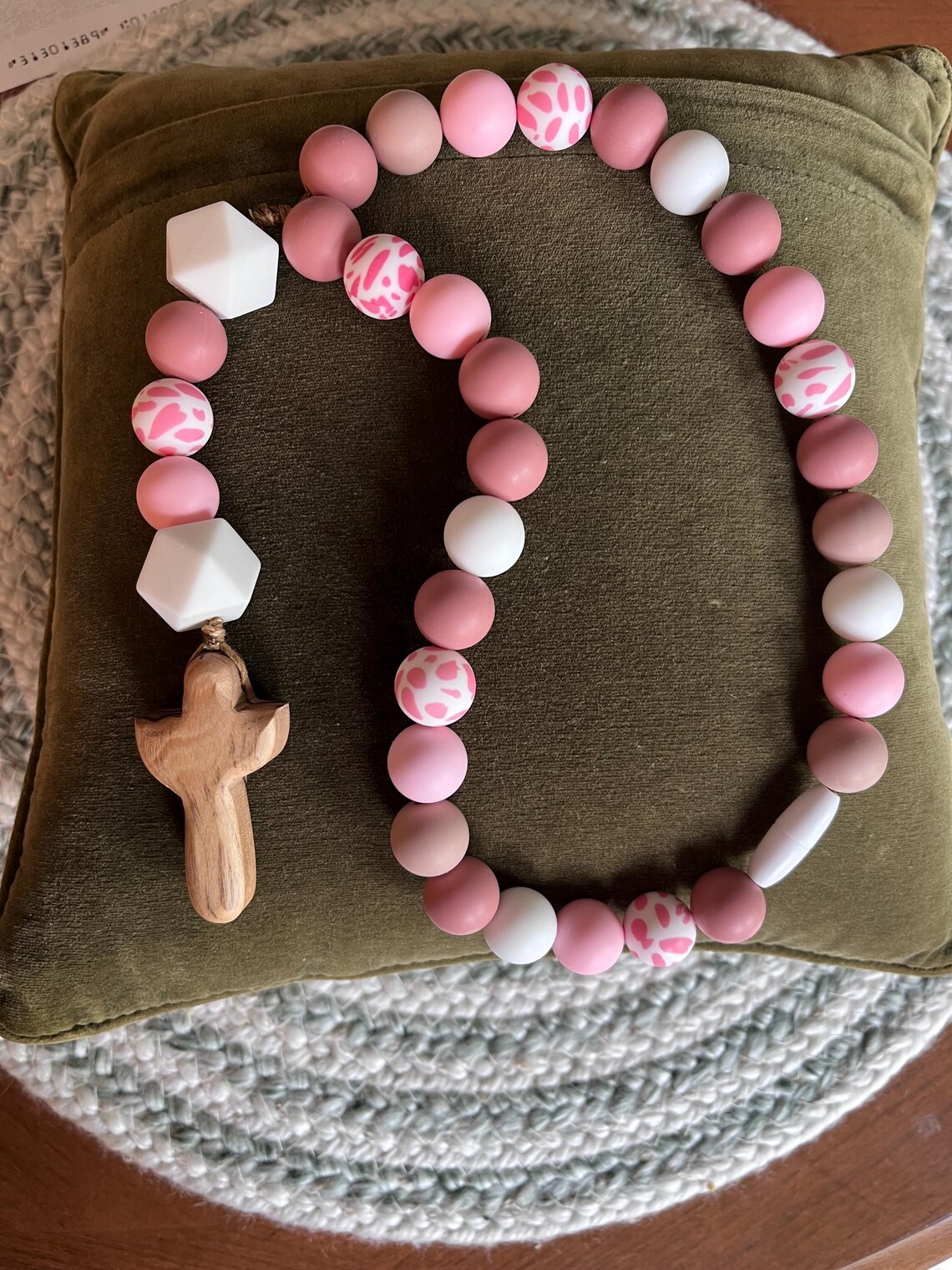 Baby/toddler My First Rosary Pink - Etsy