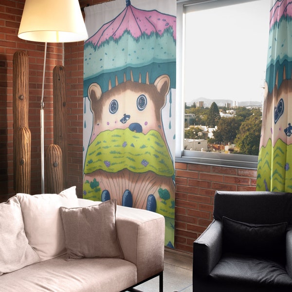 Furry Curtains - Etsy