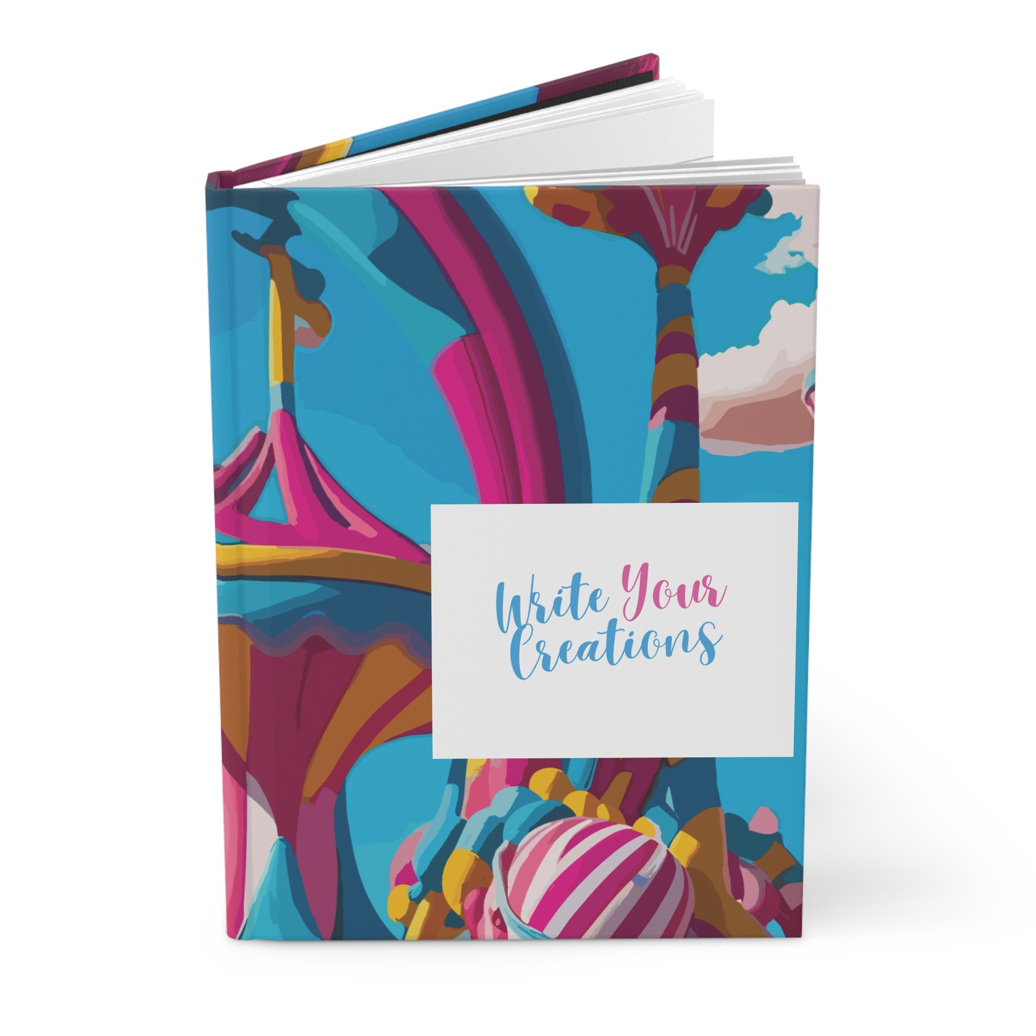 Dream Theme Park Journal Funnel Cake Lover's Delight Journal Cotton ...