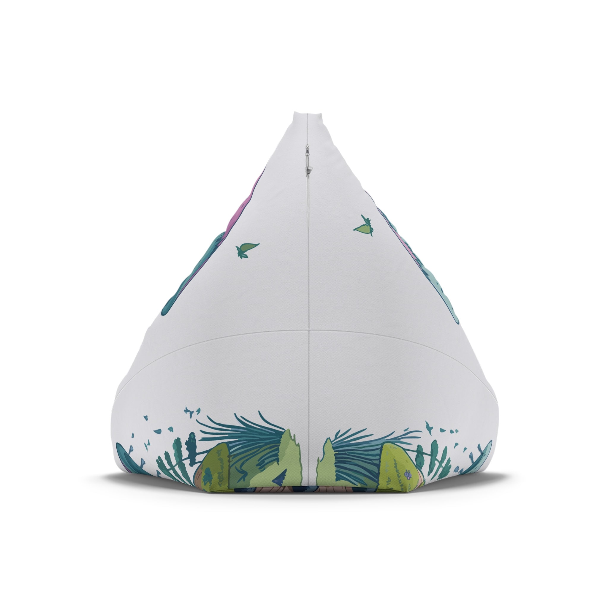 Kids Bean Bag Cover, Animal Theme Room, Colorful Bean Bag, Nursery Bean ...