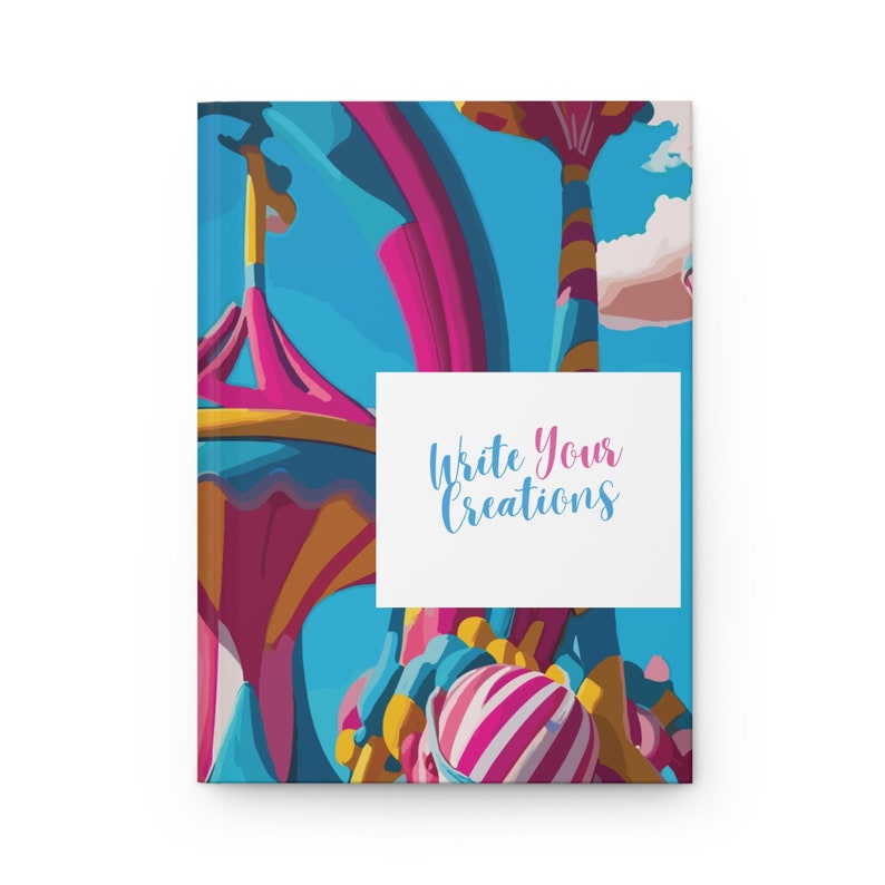 Dream Theme Park Journal Funnel Cake Lover's Delight Journal Cotton ...