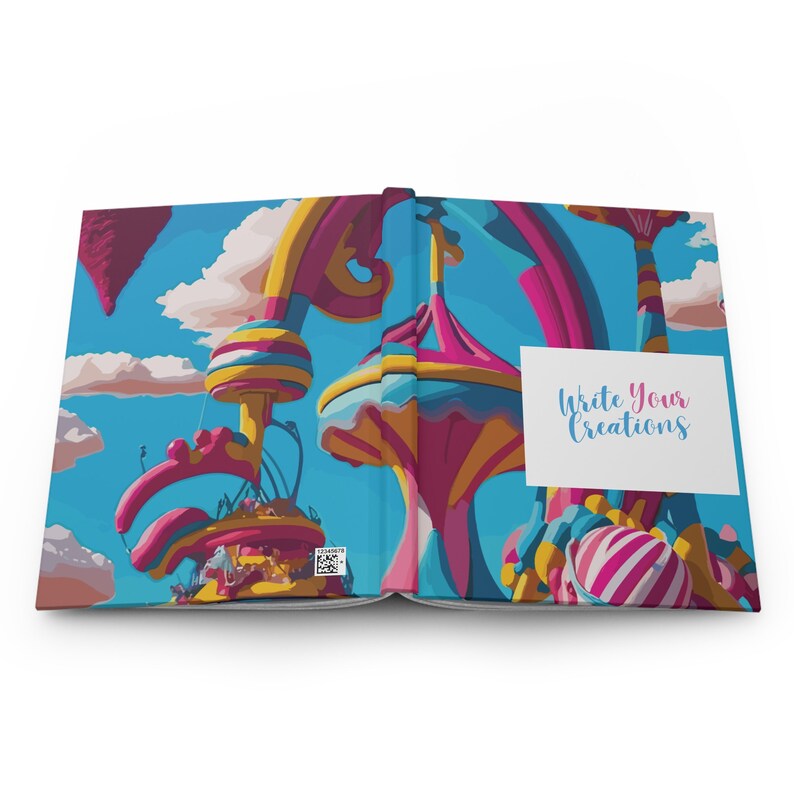 Dream Theme Park Journal Funnel Cake Lover's Delight Journal Cotton ...