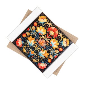 Hungarian Folk Ceramic Tile, Home Decor, Wall Art, Unique Gift ...
