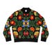 Unique Women's Bomber Jacket With Hungarian Folk Motif Decoration ...
