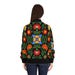 Unique Women's Bomber Jacket With Hungarian Folk Motif Decoration ...