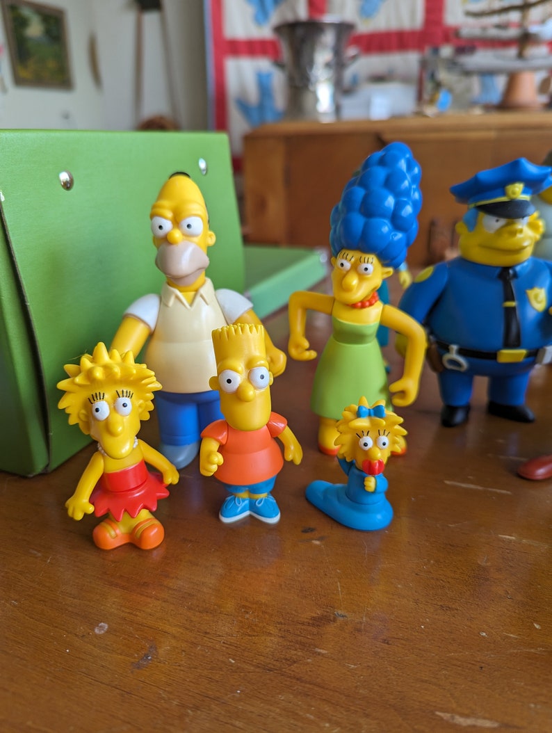 29 the Simpsons Action Figures - Etsy