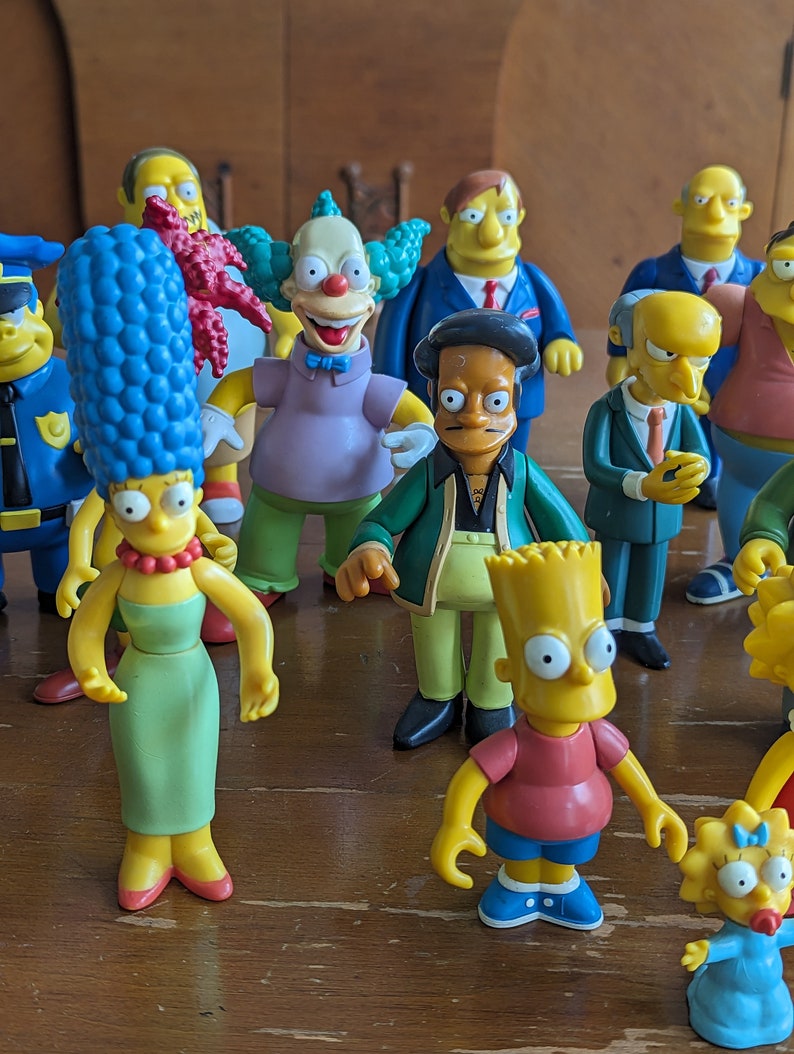 29 the Simpsons Action Figures - Etsy