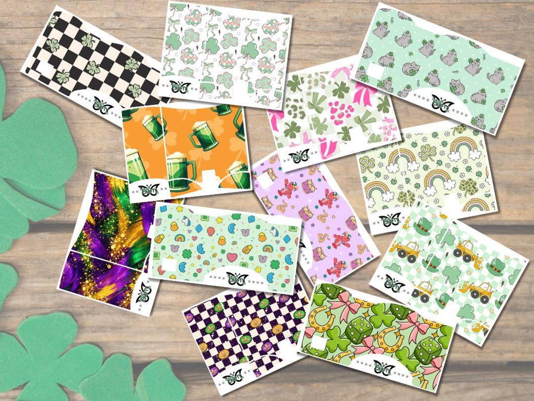 St. Patrick’s Day/mardi Gras Inhaler Sticker - Proair & Ventolin Style ...