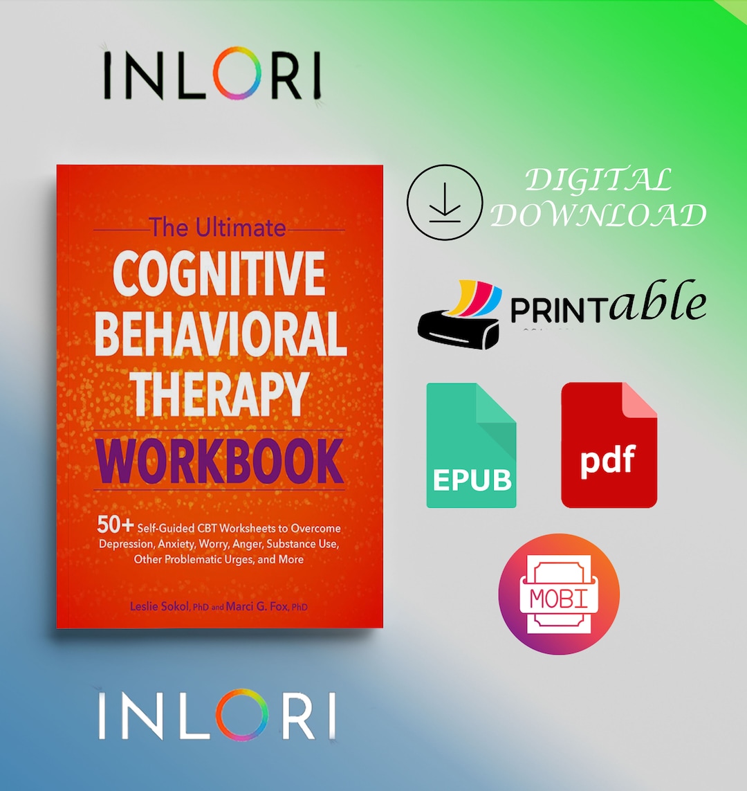 The Ultimate Cognitive Behavioral Therapy Workbook: 50 - Etsy