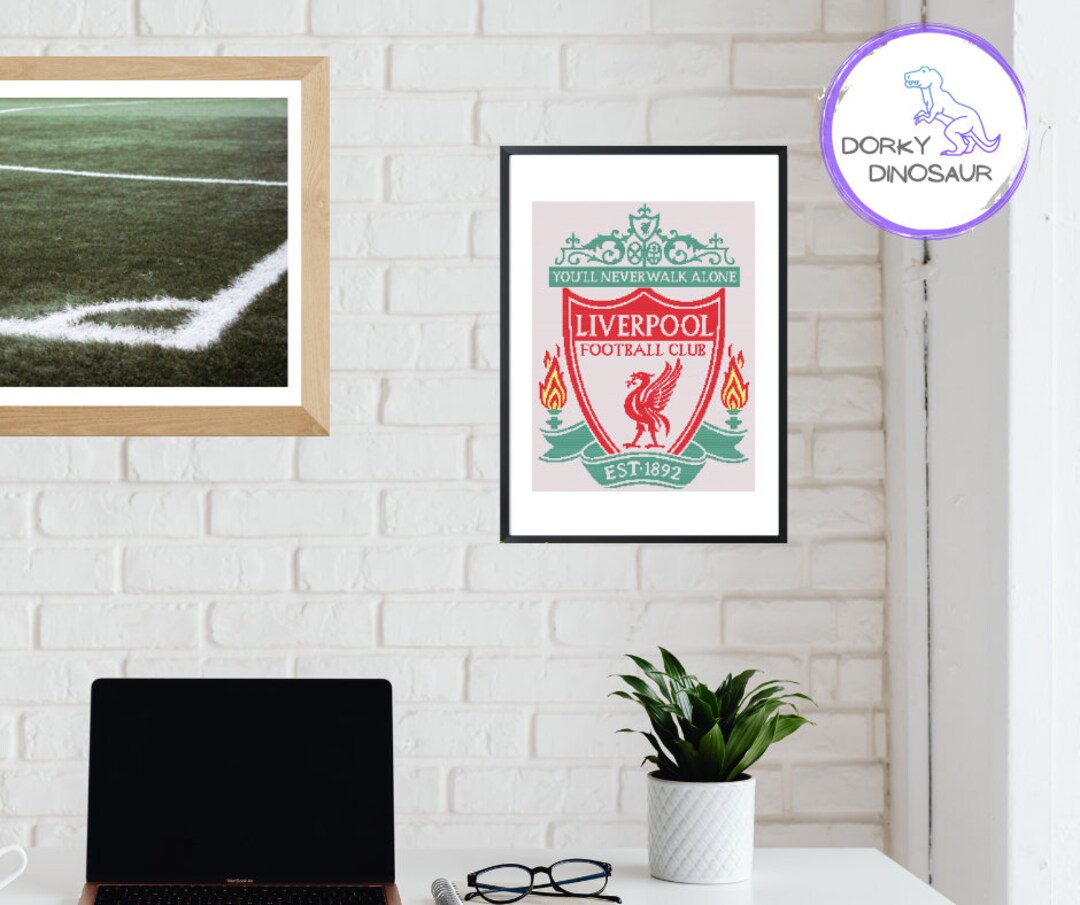 Liverpool Crest Cross Stitch Pattern PDF Download - Etsy UK
