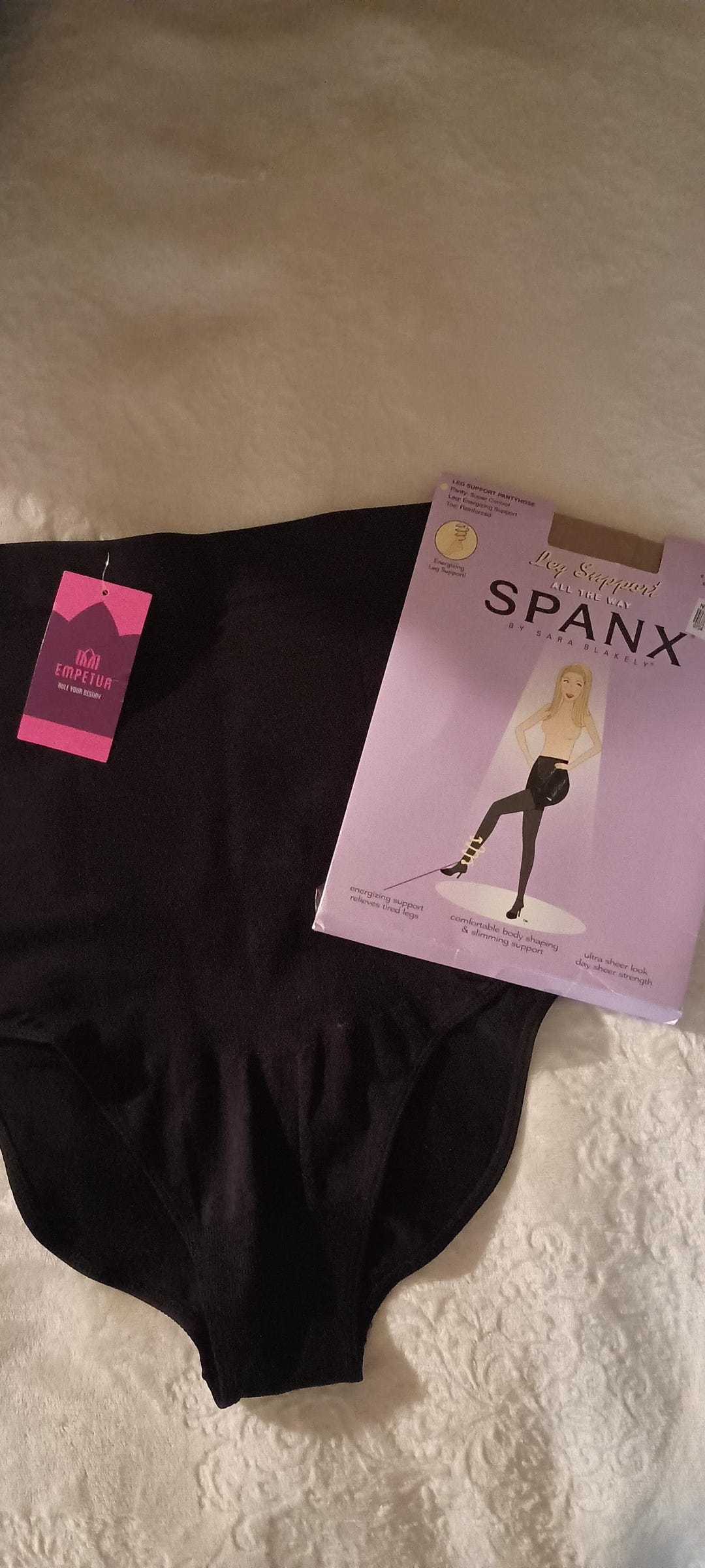 Women's Spanx Leg Support & High-waisted Vapor Panties SIZE M/L - Etsy