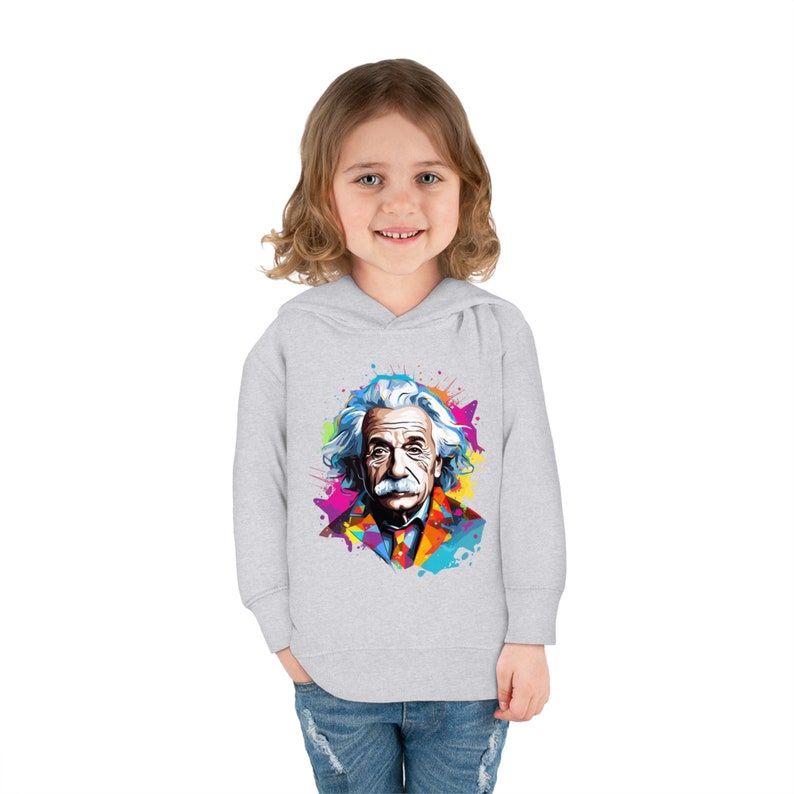 Einstein Toddler Pullover Fleece Hoodie, Albert Einstein Kids Hoodie ...