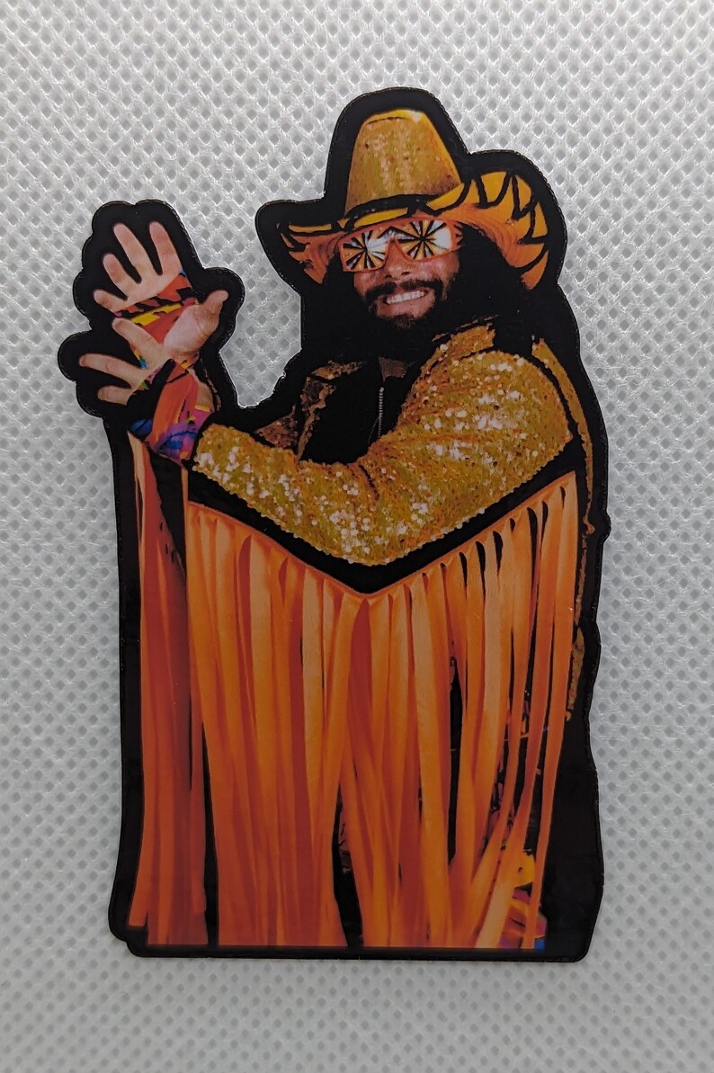 Macho Man Randy Savage Sticker - Etsy