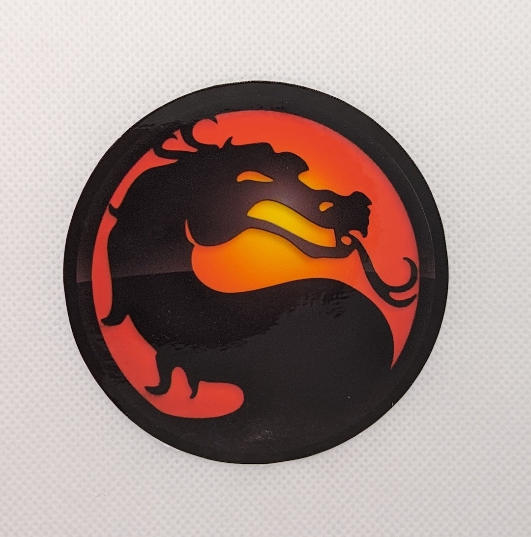 Mortal Kombat Logo Sticker - Etsy