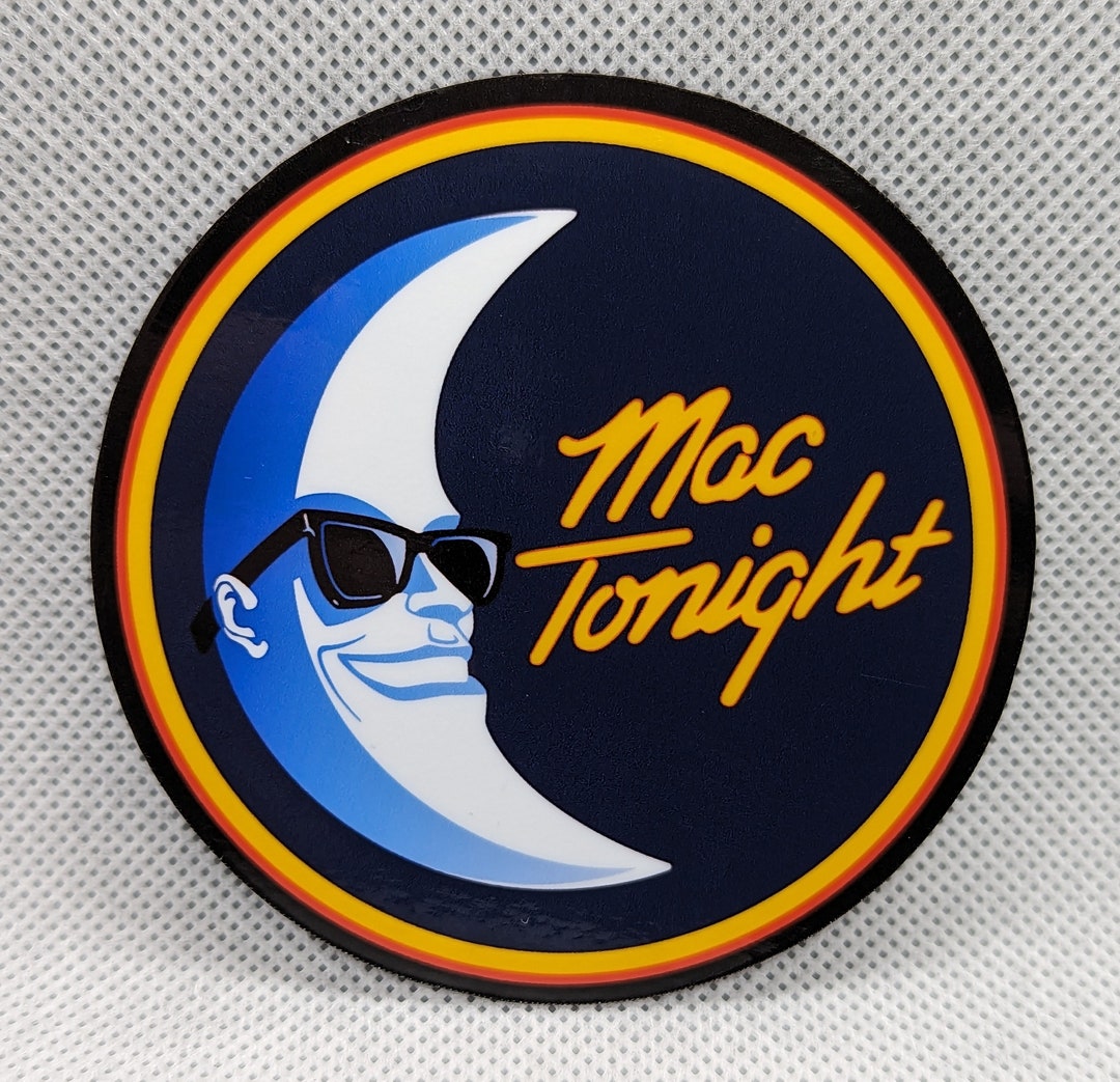 Mac Tonight Vinyl Sticker - Etsy