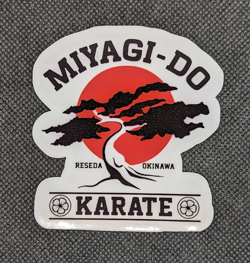 Karate Kid Miyagi - Do Sticker - Etsy