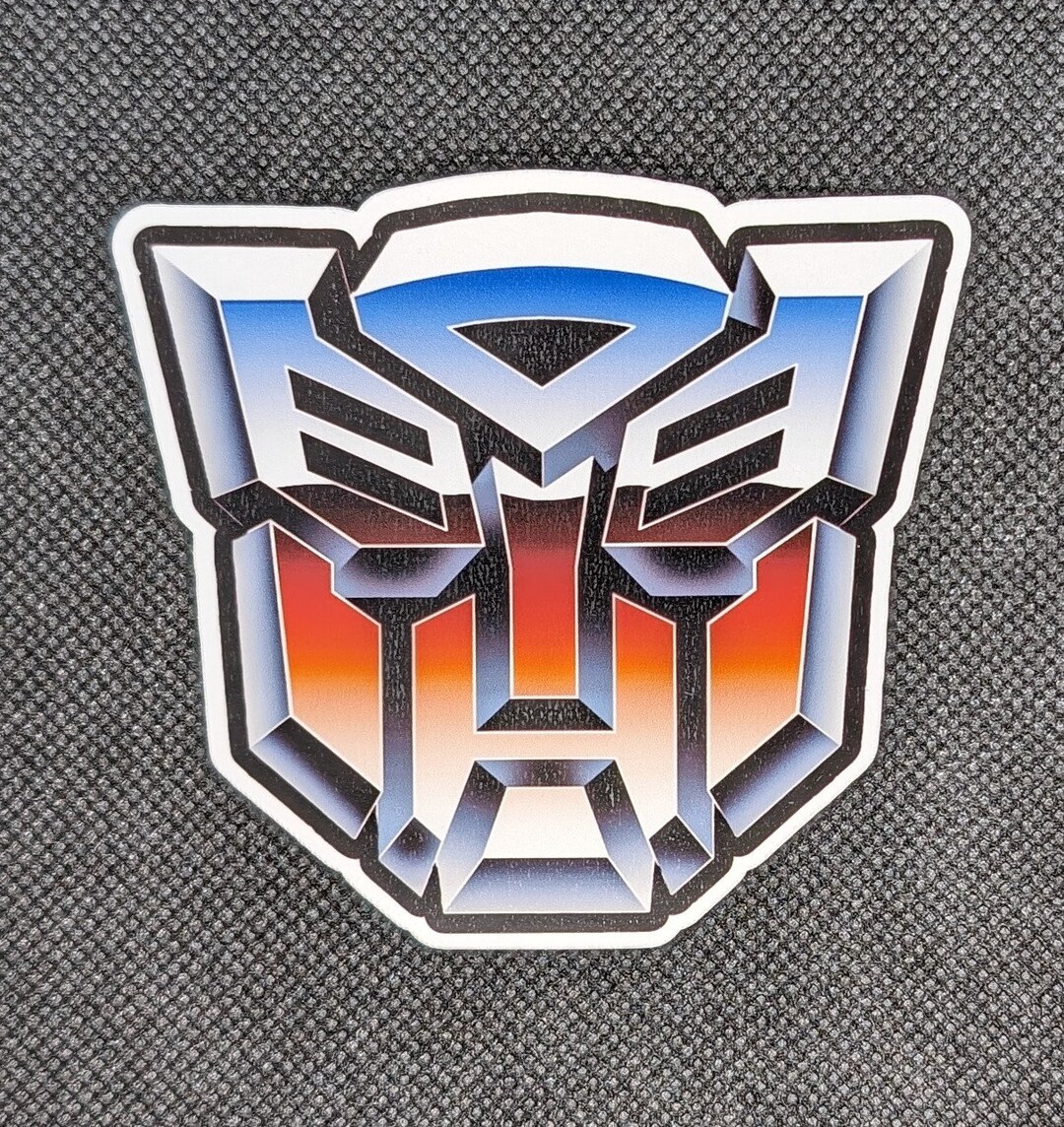 Transformers Autobots Symbol High-gloss Vinyl Sticker - Etsy
