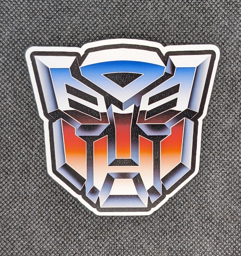 Transformers Autobots Symbol High-gloss Vinyl Sticker - Etsy