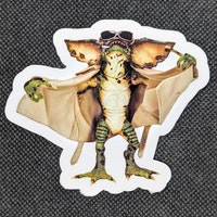 GIZMO 4x4” Die Cut Vinyl Decal Full Color Water / Weather Proof ...