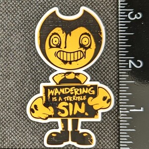 Bendy and the Ink Machine Sticker Pack - Etsy