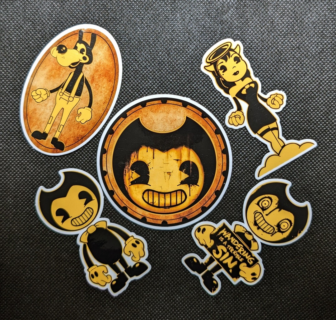 Bendy and the Ink Machine Sticker Pack - Etsy