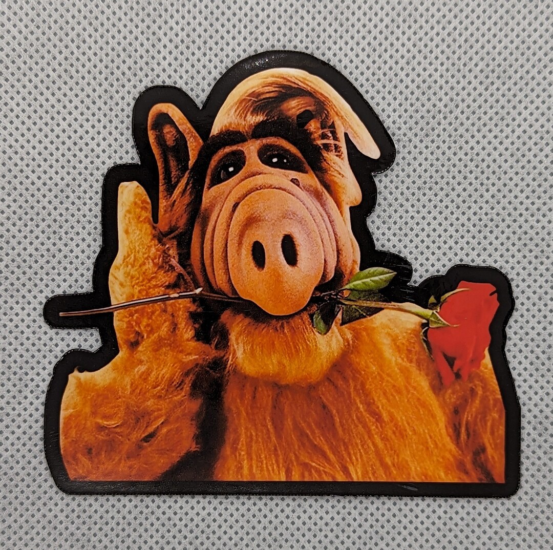 80s Sitcom Alf Vinyl Sticker - Etsy