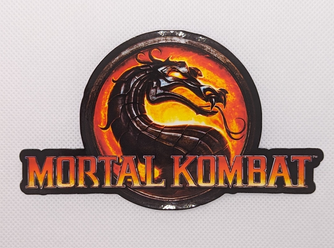 Mortal Kombat Title Sticker - Etsy