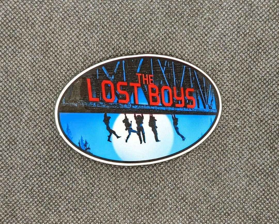 The Movie "lost Boys" Movie Logo Sticker - Etsy