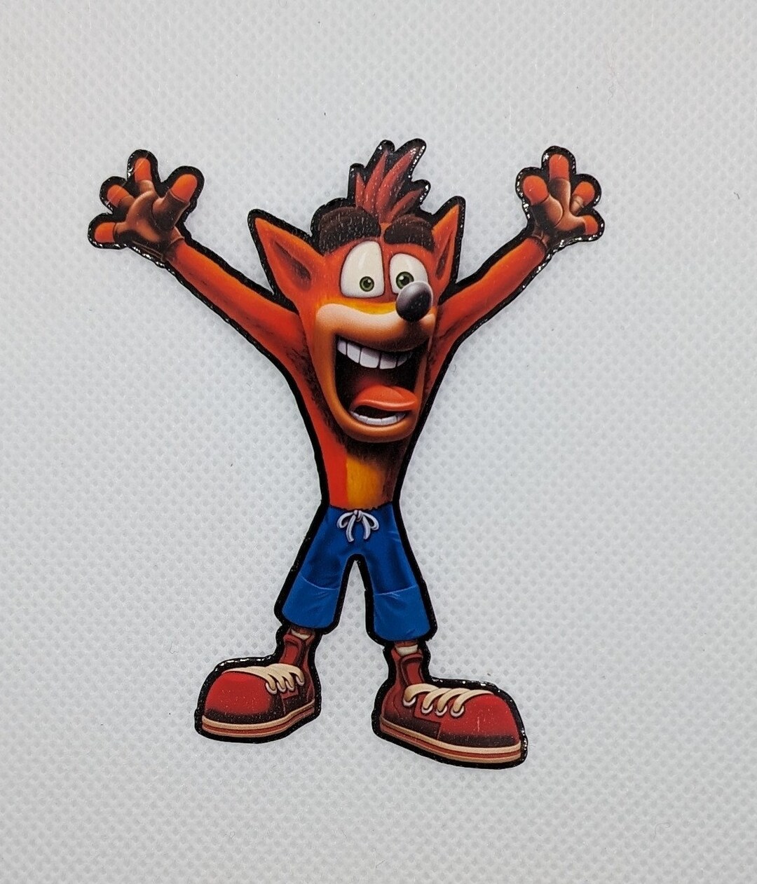 Crash Bandicoot Vinyl Sticker - Etsy