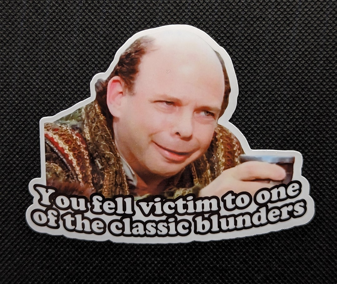 Princess Bride Vizzini Sticker - Etsy