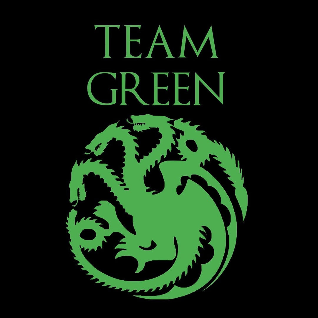 Team Green House of the Dragon Custom Shirt - Etsy