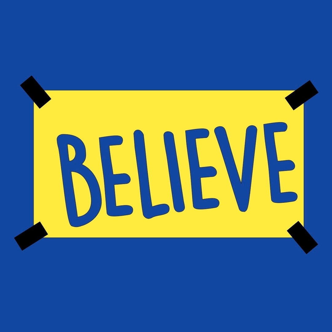 Believe Sign - Ted Lasso Custom T-shirt - Etsy