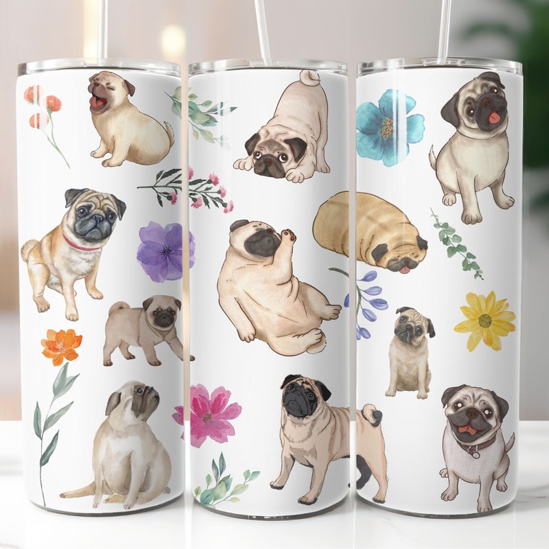 Pug Mugs - Etsy
