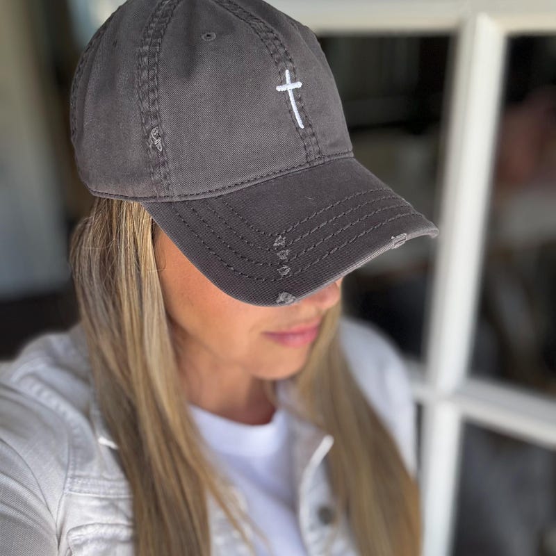 Christian Cross Hats - Etsy