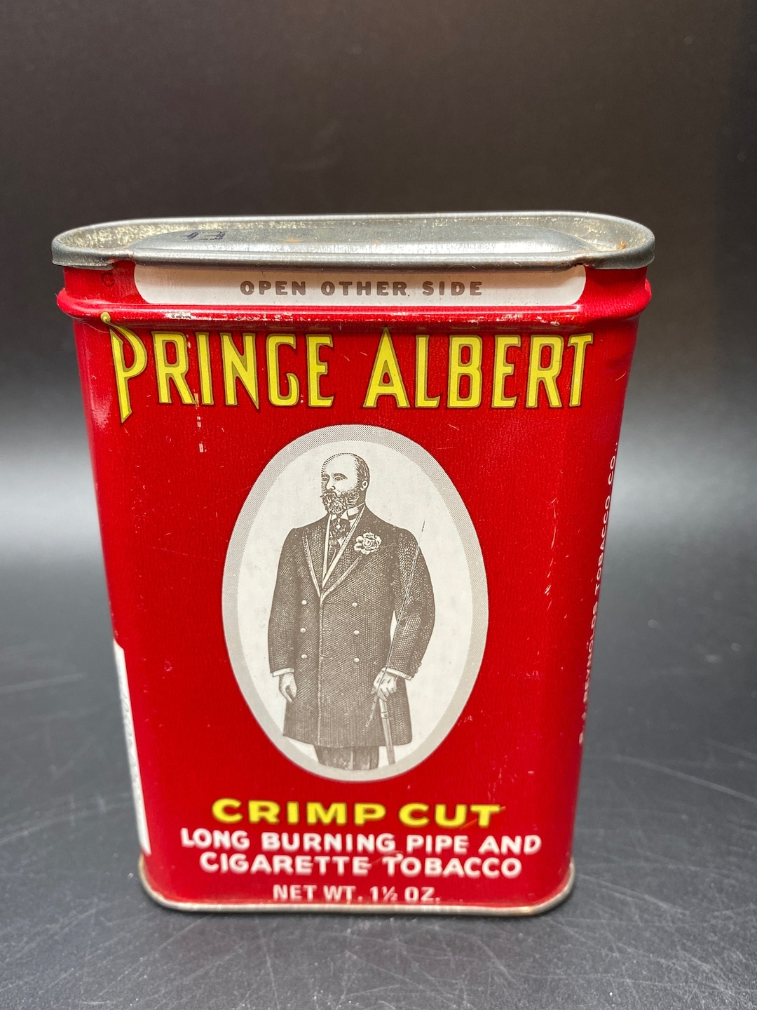 Prince Albert Crimp Cut Tobacco Tin - Etsy