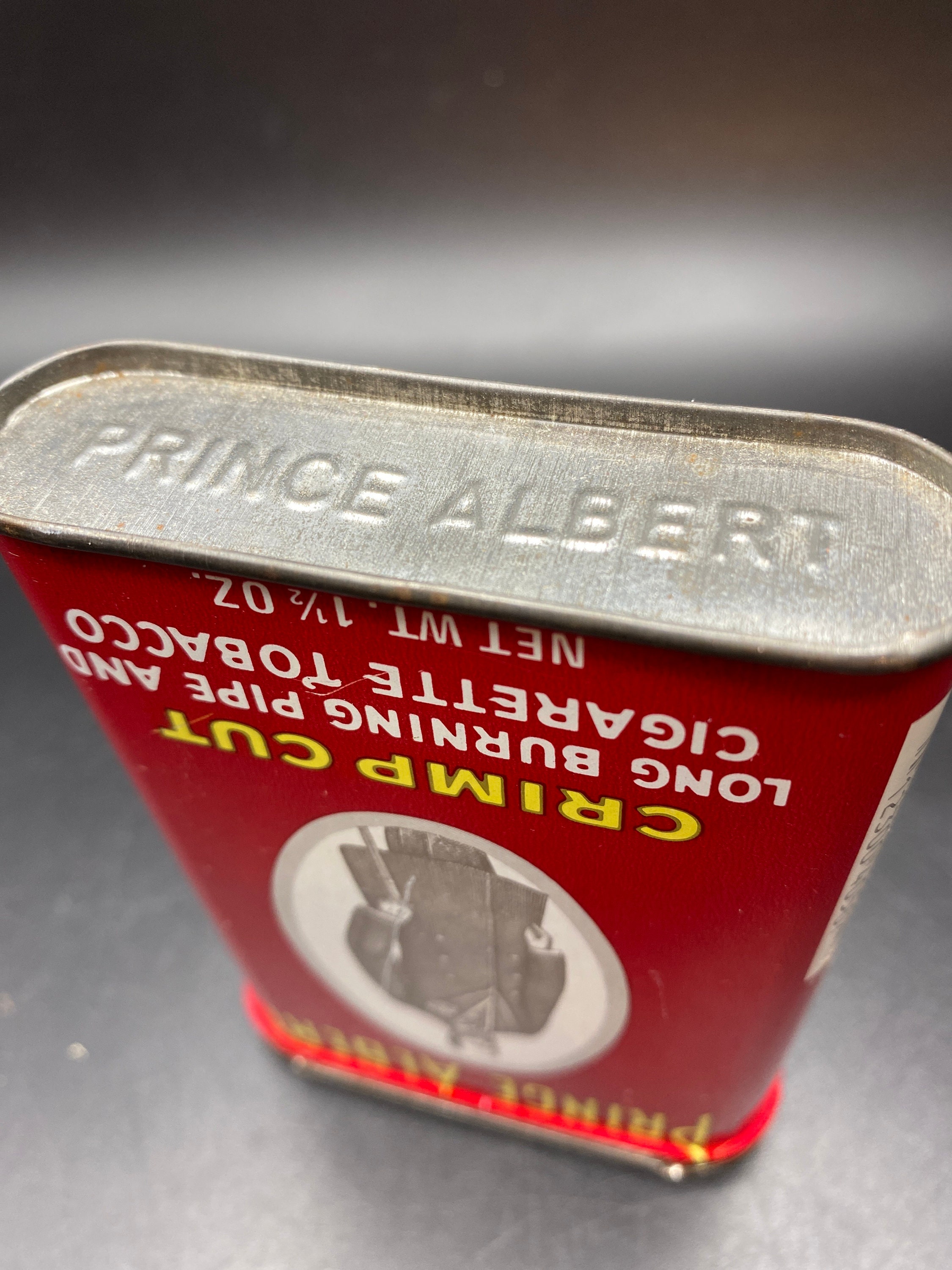 Prince Albert Crimp Cut Tobacco Tin - Etsy