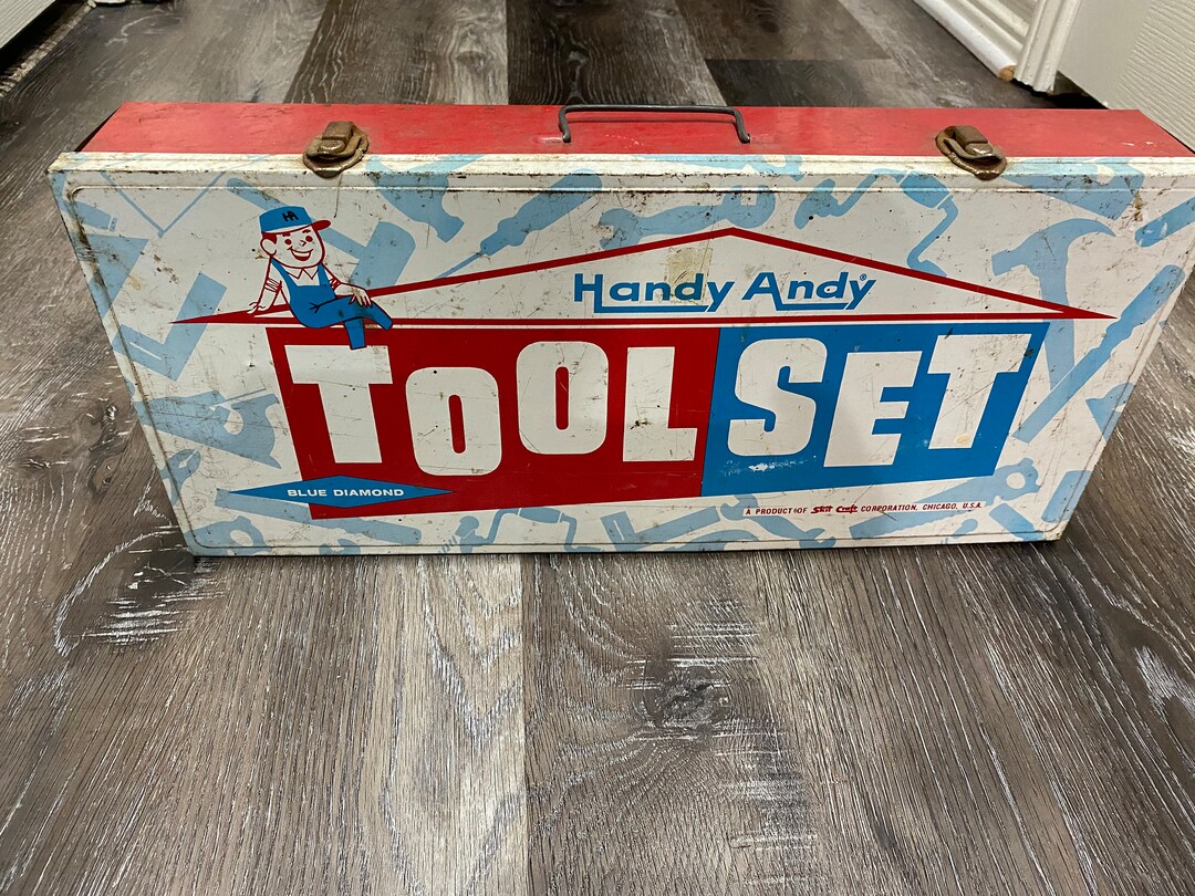 Handy Andy Tool Kit Toolbox - Etsy