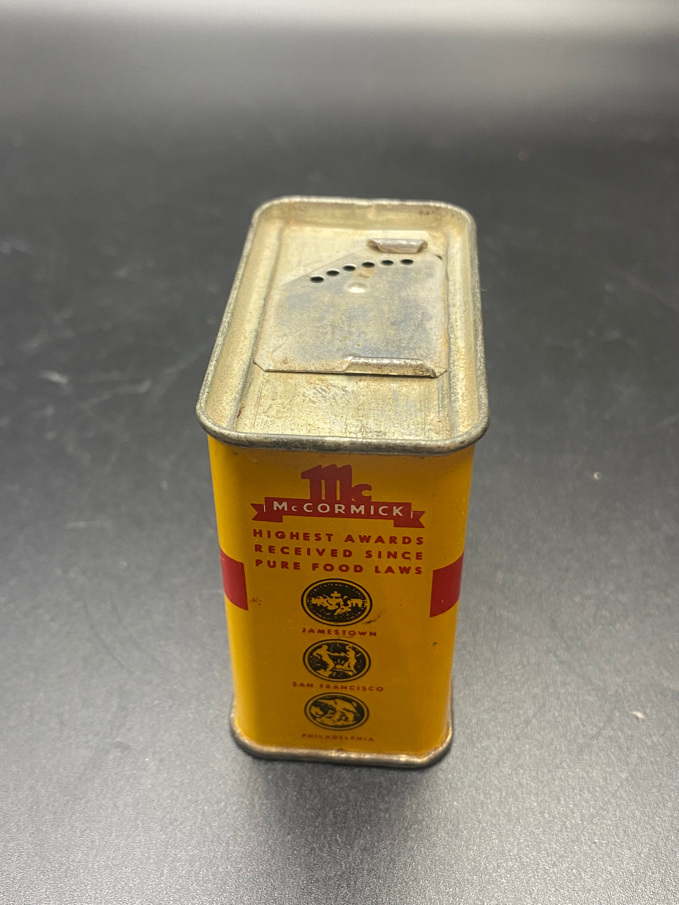 Mccormick Mustard 1 1/4 Oz Tin - Etsy