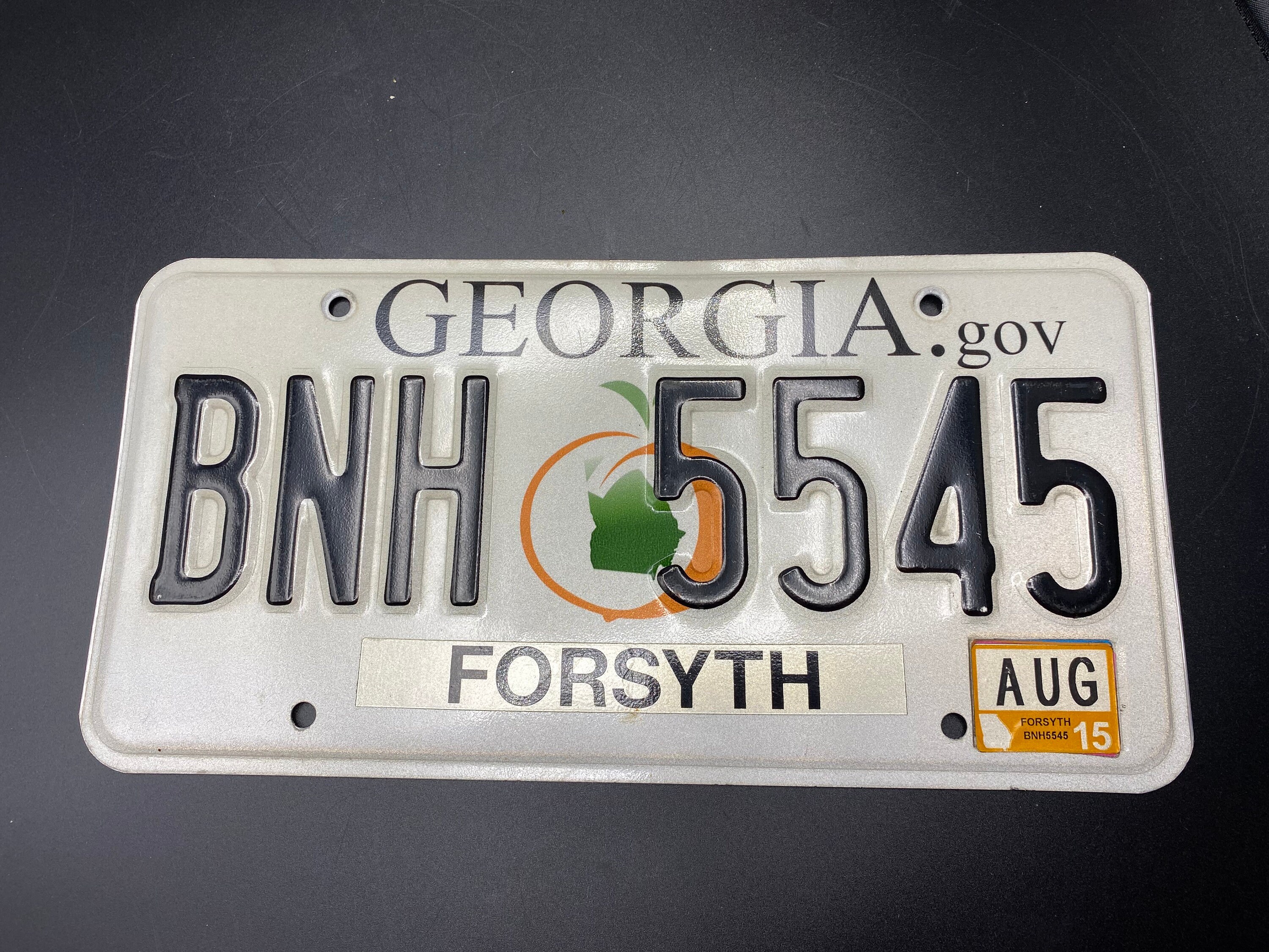 Georgia License Plate - Etsy