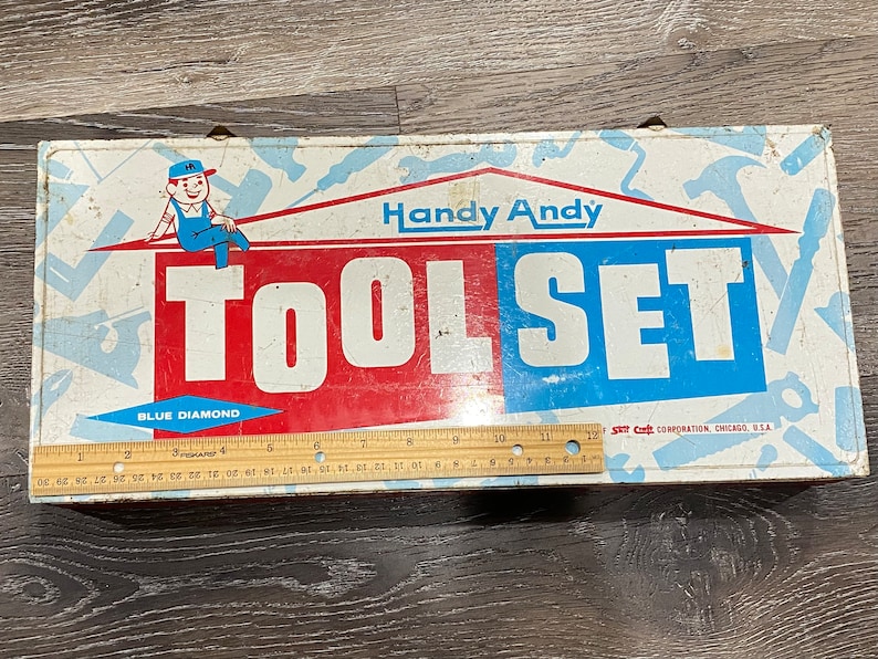 Handy Andy Tool Kit Toolbox - Etsy