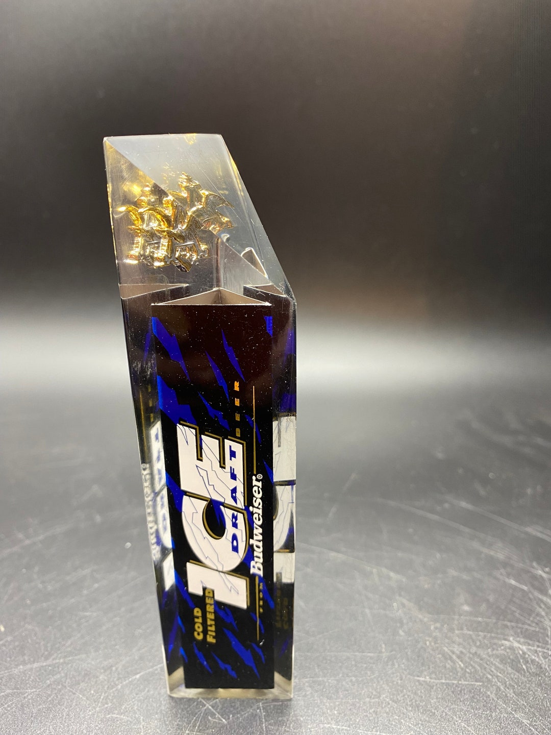 Budweiser Ice Draft Beer Tap Acrylic - Etsy