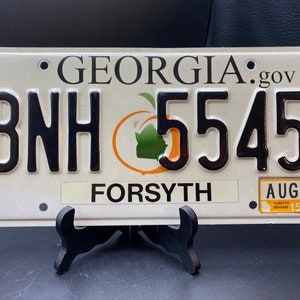 Georgia License Plate - Etsy
