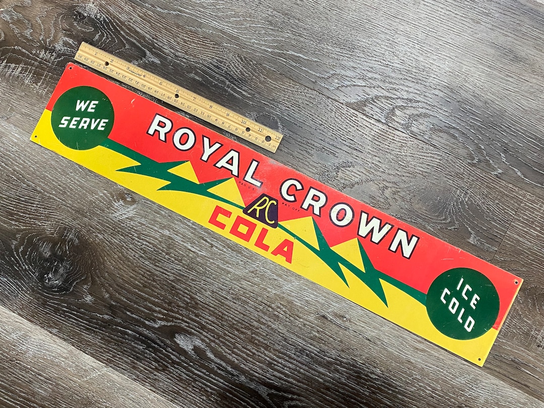 RC Cola Sign Vintage - Etsy