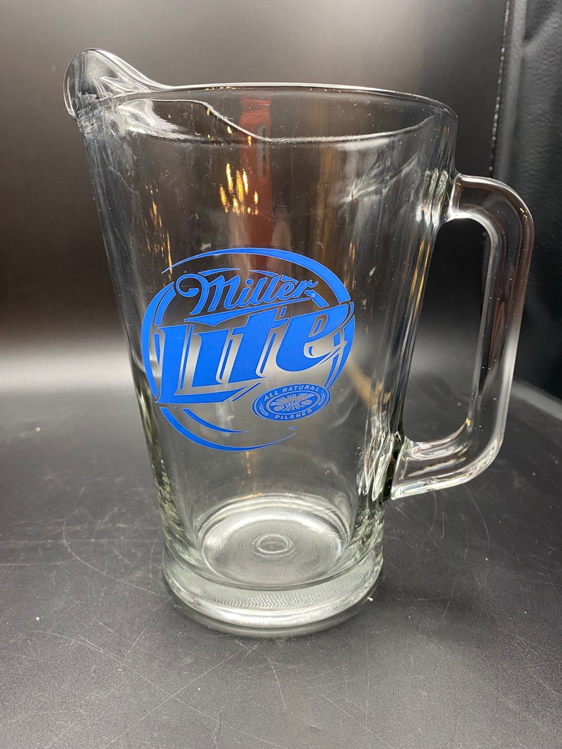 Miller Lite Beer Pitcher - Etsy