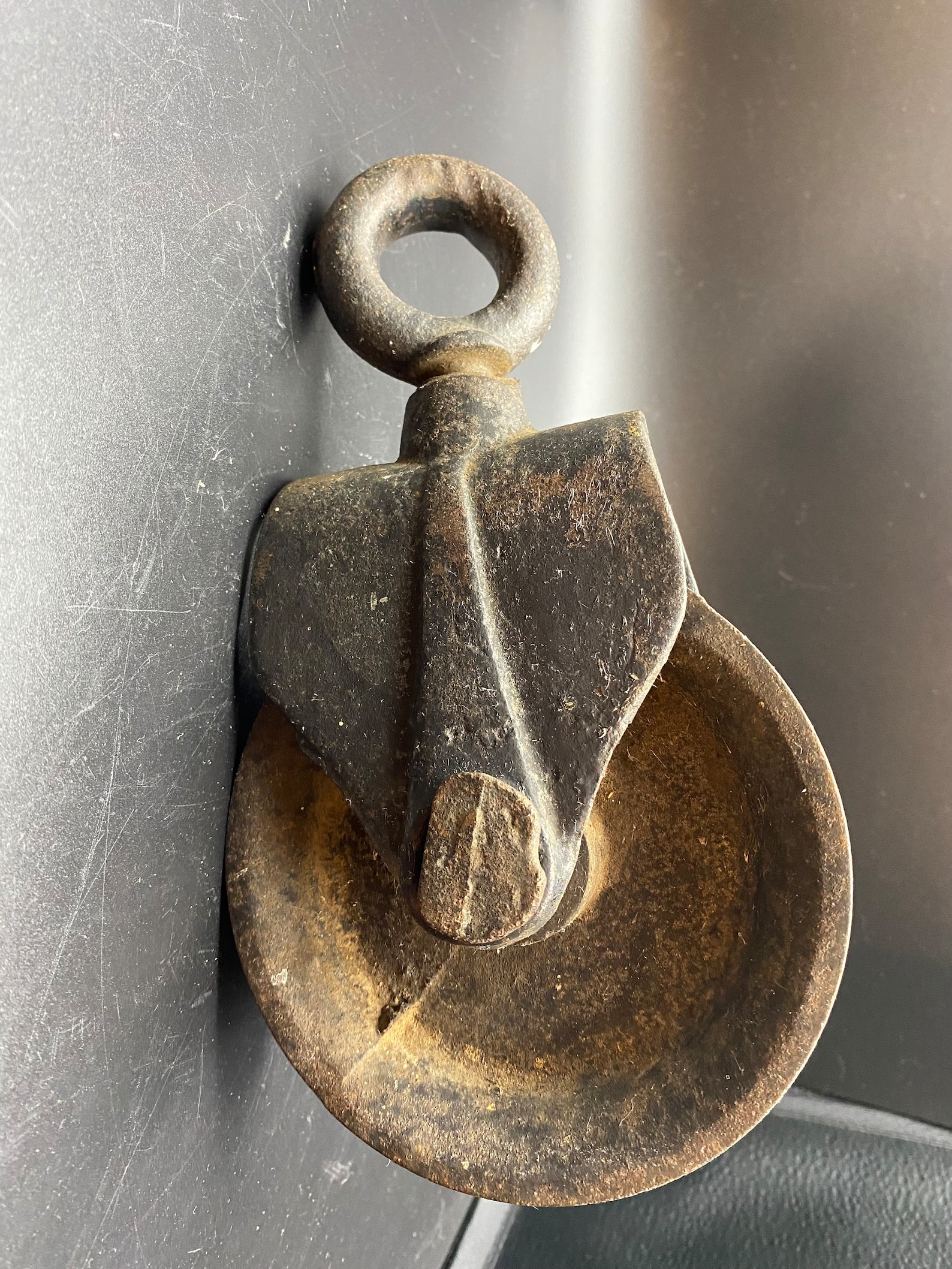 Pulley Vintage Cast Iron - Etsy