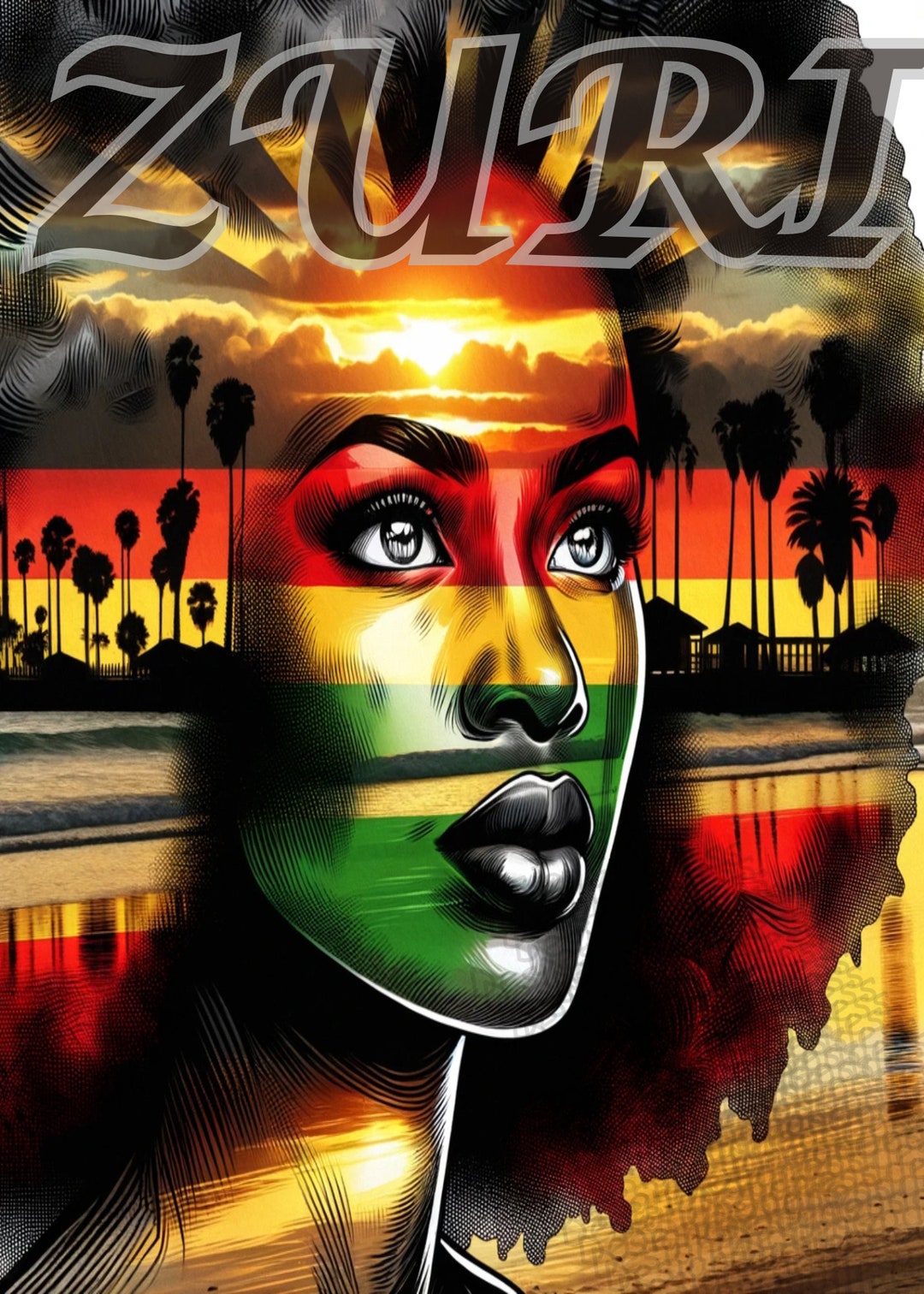 PRINTABLE Countries of the World, Comic Art, Wall Art, Personalization ...