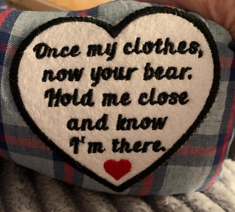 Customizable Memory Patch: Sew-on Keepsake for Memory Bears - Etsy